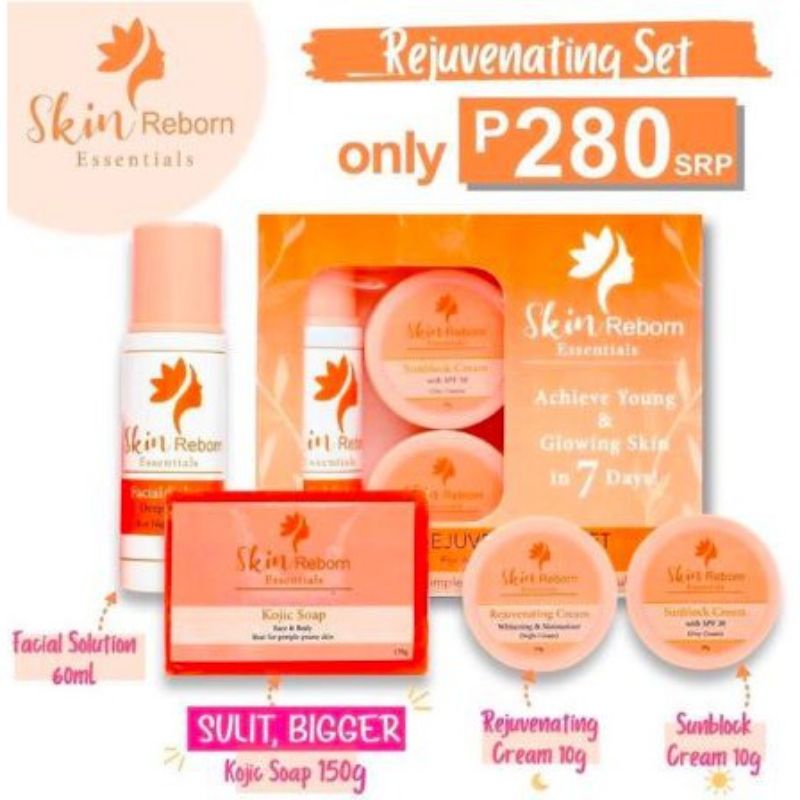 Skin Reborn Rejuvenating Set Authentic | Shopee Philippines