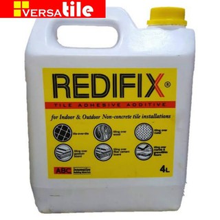 Redifix Tile Adhesive Additive 4L | Shopee Philippines