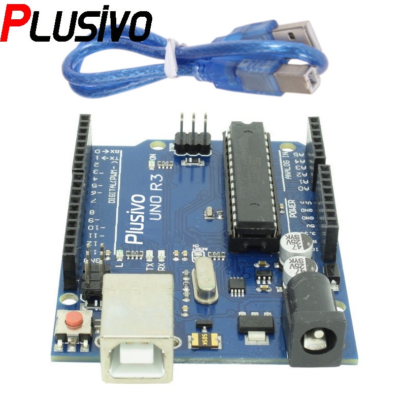 UNO R3 Development Board with USB Cable (ATmega328p + ATmega16u2 ...