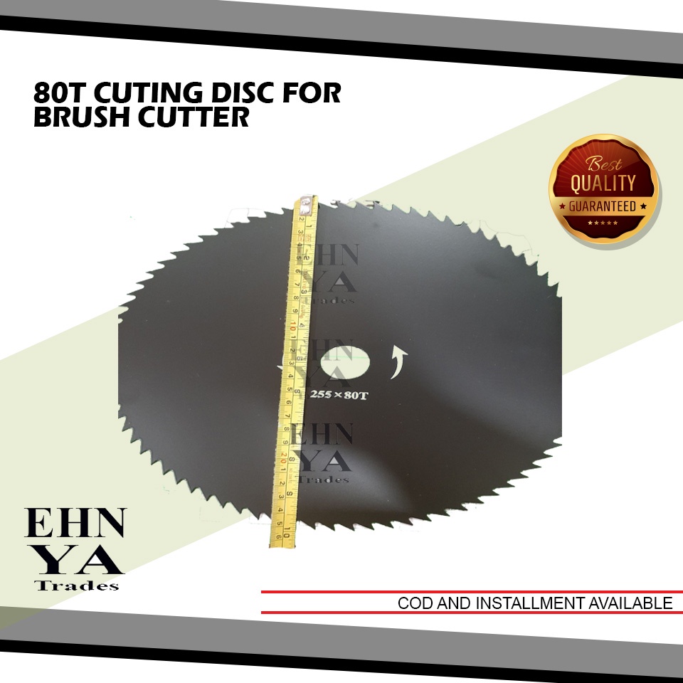 Grass Cutter 80T Cutting Disk Brush Cutter Blade | Shopee Philippines