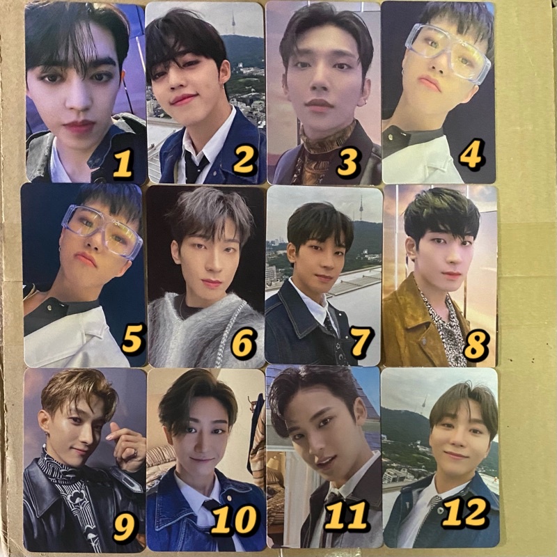 Seventeen Attacca photocards from Weverse, Yes24, Apple Music.. Scoups ...