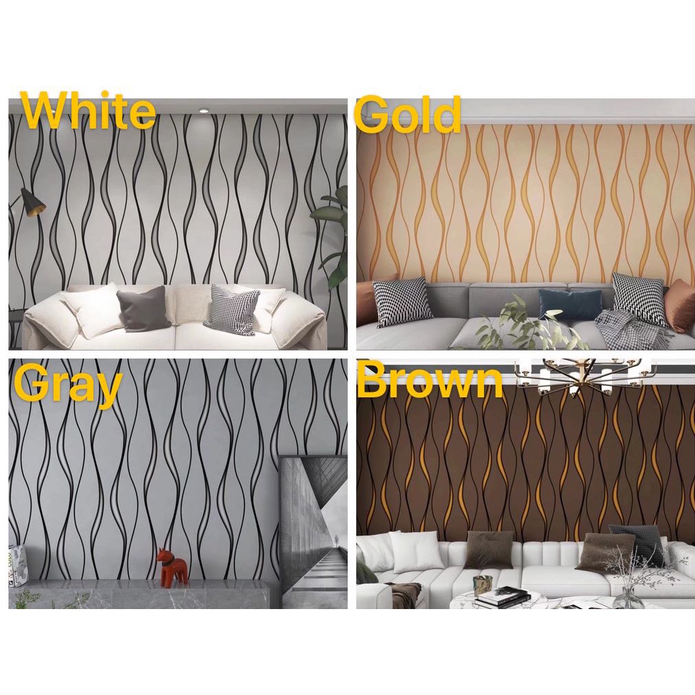 Modern Simple Geometric Velvet Wallpaper 3d Living Room Bedroom Sofa Tv ...