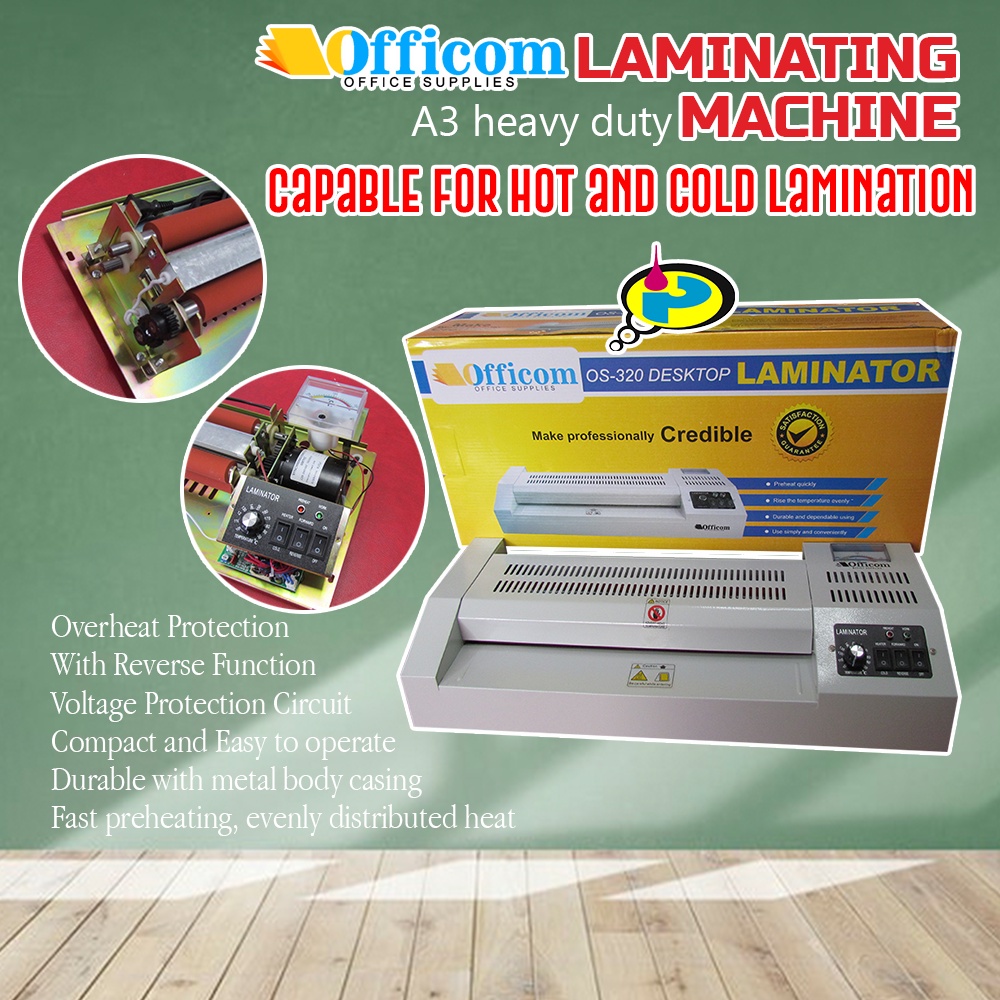 Officom brand office Officom laminating machine A3 size Laminator ...