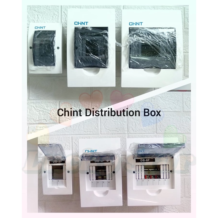 Chint Distribution Box Surfacer type ( 2F, 4F, 6F, 8F ) | Shopee ...