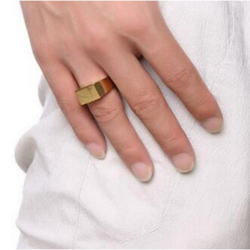 Simple ring retro personality men's ring accessories | Shopee Philippines