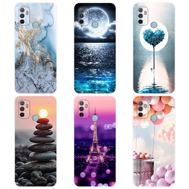 OPPO A53 A33 2020 A32 Printed Case Cartoon Back Cover For OPPO A32 A11S ...