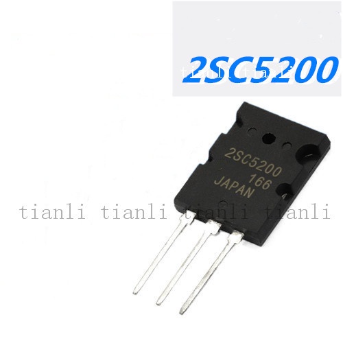 10pcs 2SC5200 TO-3PL C5200 Power Amplifier Silicon Transistor | Shopee Philippines