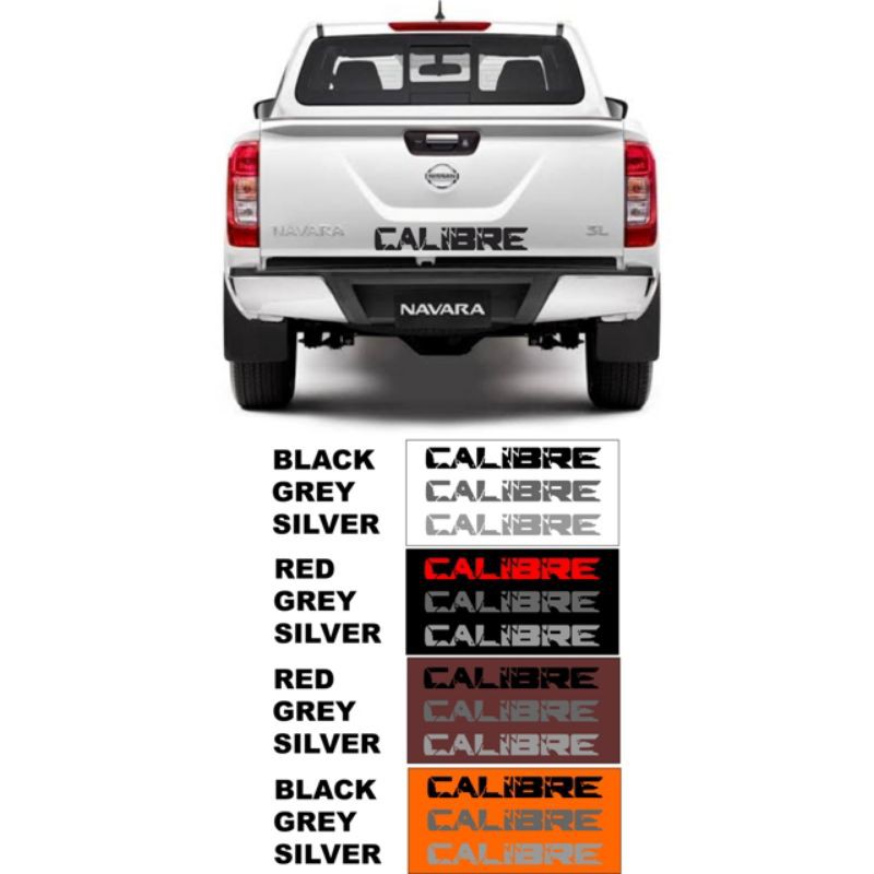 Nissan Navara CALIBRE Sticker 1pc for any model | Shopee Philippines