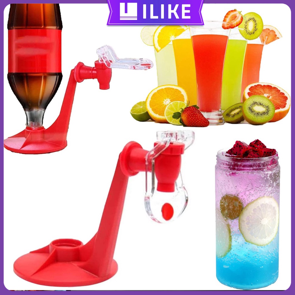 Creative Upside Down Soda Dispenser Tap Saver Bottle Coke Drinking ...