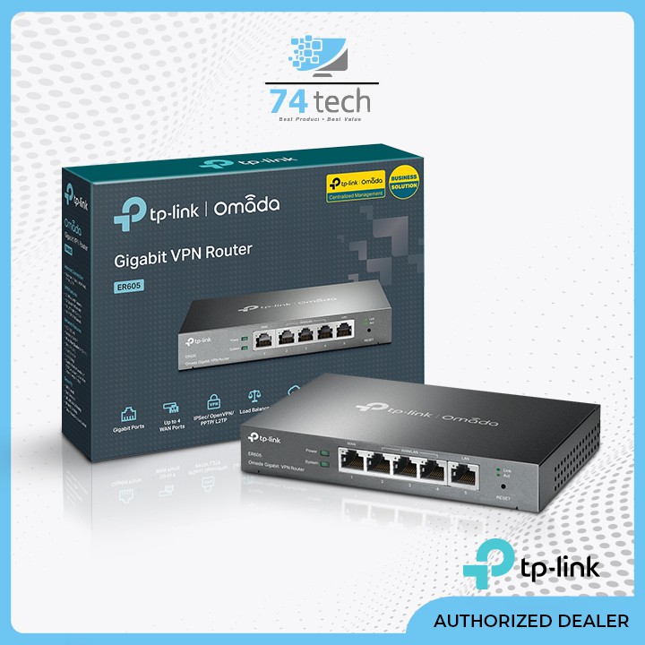 Tp-Link ER605 Omada Gigabit VPN Router | Shopee Philippines