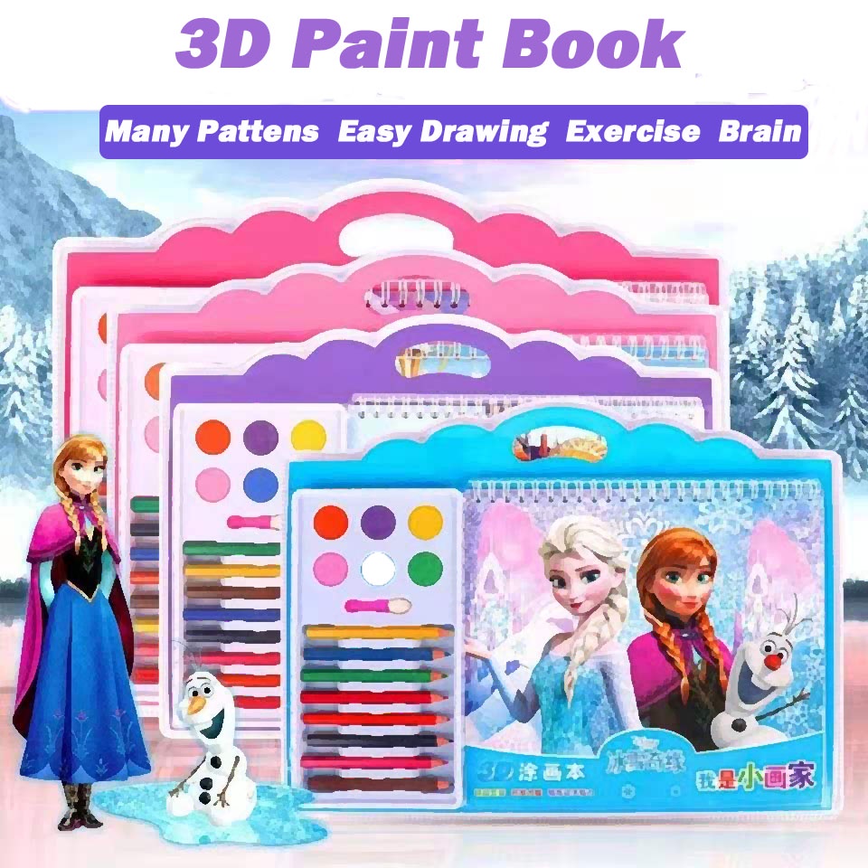 Drawing Book For Kids Cartoon Coloring Book For Kids Educational Toys ...
