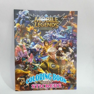 Mobile Legends Coloring Book with Stickers | Shopee Philippines