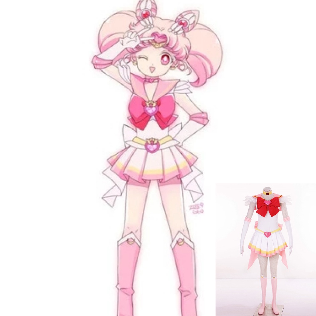 2022 New Style Anime cosplay Sailor Chibi Moon Small Lady Chibi Usa ...
