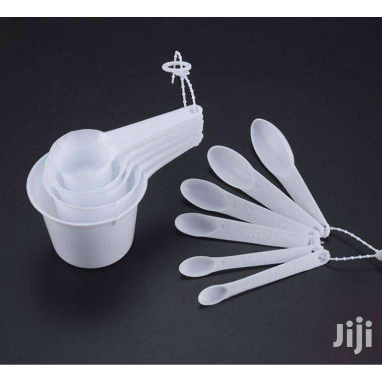 11 pcs Measuring Cups and Spoons (White) | Shopee Philippines