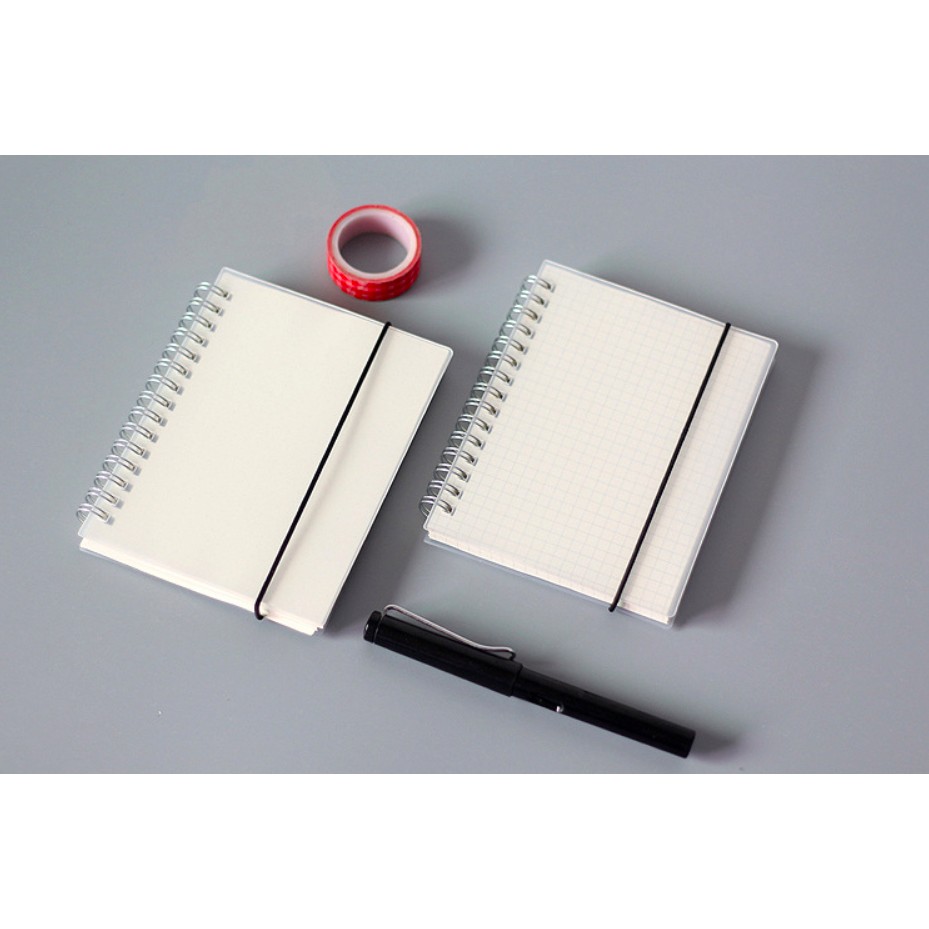 A6/A4 PP Frosted notebook with Rope (handy size) | Shopee Philippines