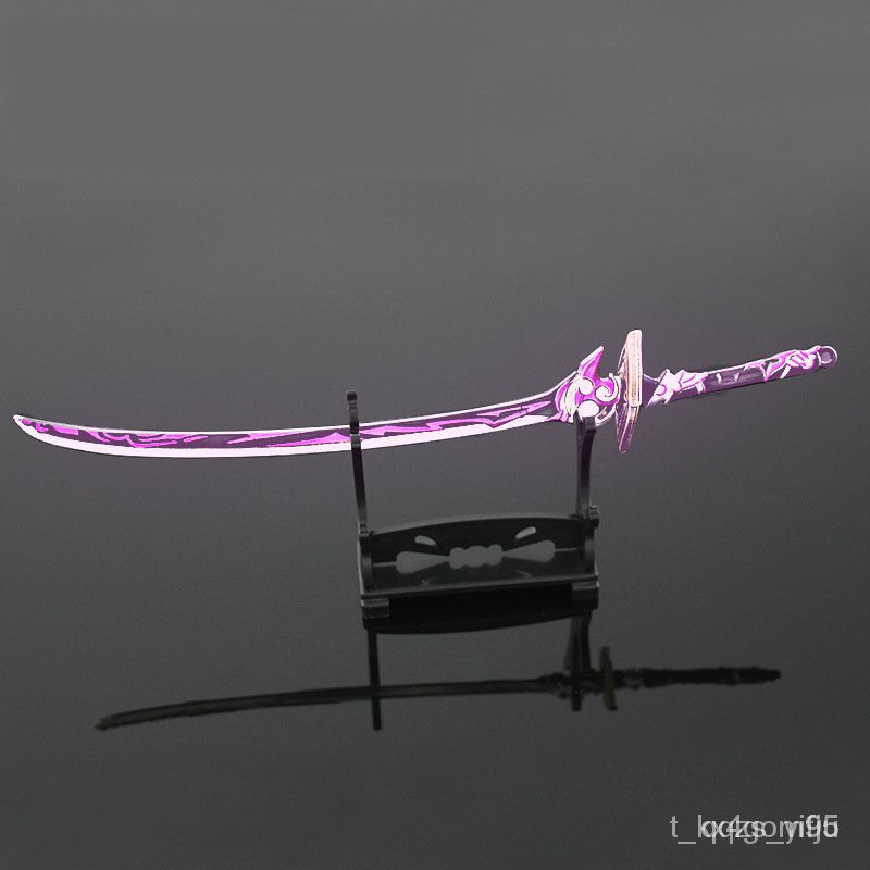 Genshin Impact Baal Boobba Sword Toy Metal Arma Weapon Alloy Model ...