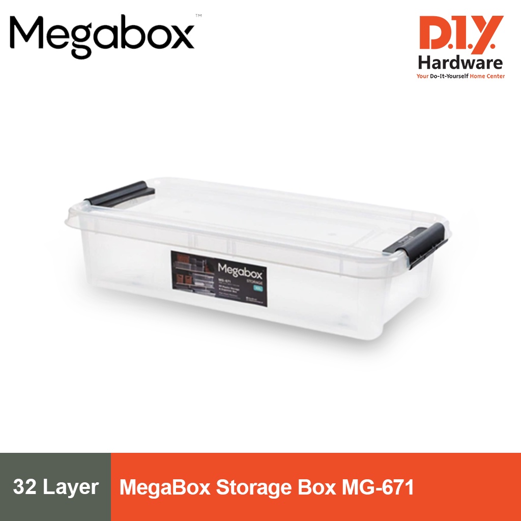 MegaBox Multi-Purpose Storage Box | Shopee Philippines