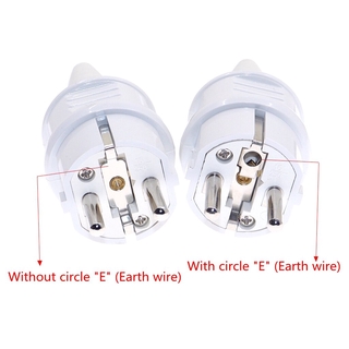 European Schuko 16A Power Plug IP44 Industry France/Germany Connector ...