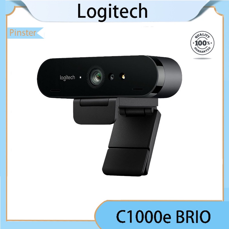 Logitech C1000e BRIO Webcam Smart 4K Pro Ultra HD 1080p Webcam USB ...
