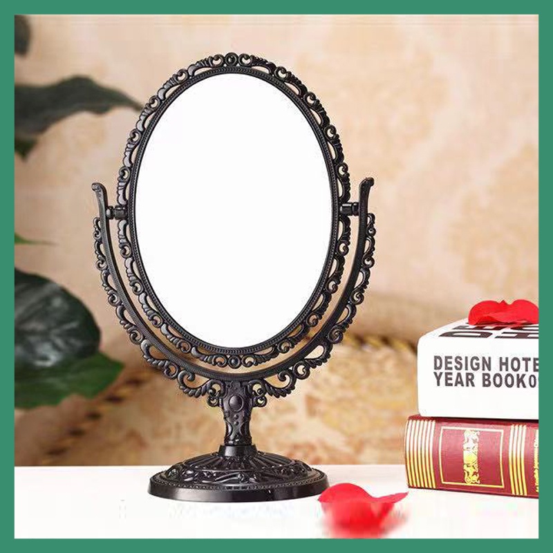 【MIRROR】Face Makeup Mirror Desktop Vanity Mirror | Shopee Philippines