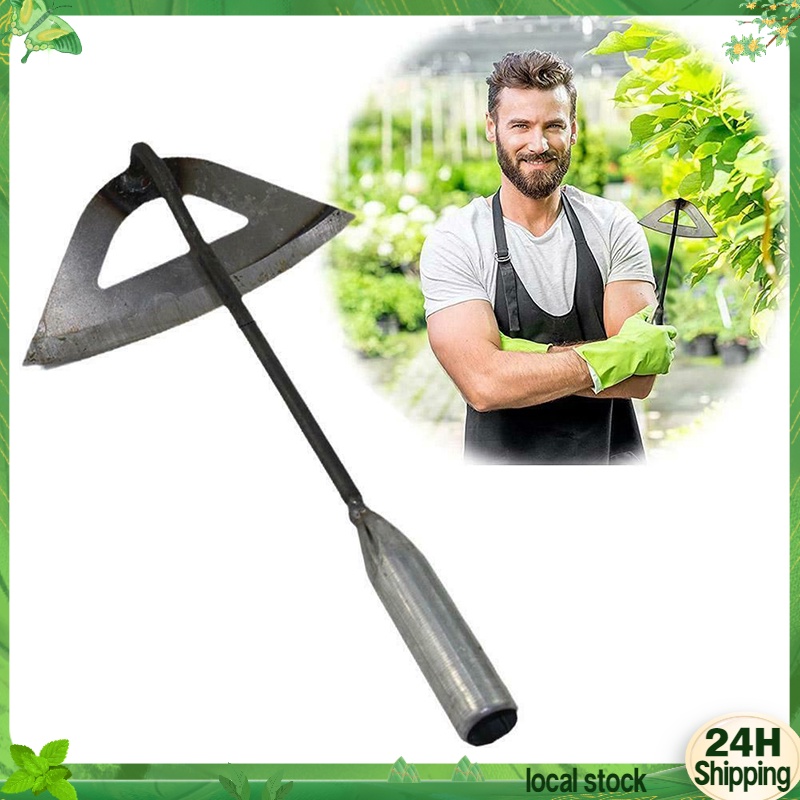 Hollow Hoe Durable Weeding Rake Handheld Hoeing Garden Pine Soil Farm ...