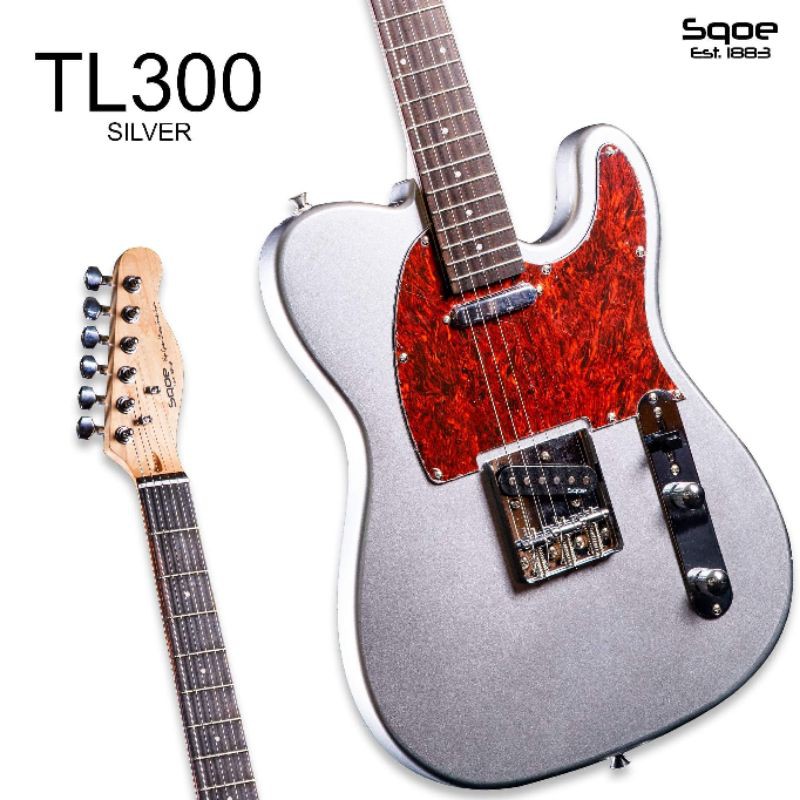 Sqoe Electric Guitar SETL300 Telecaster | Shopee Philippines
