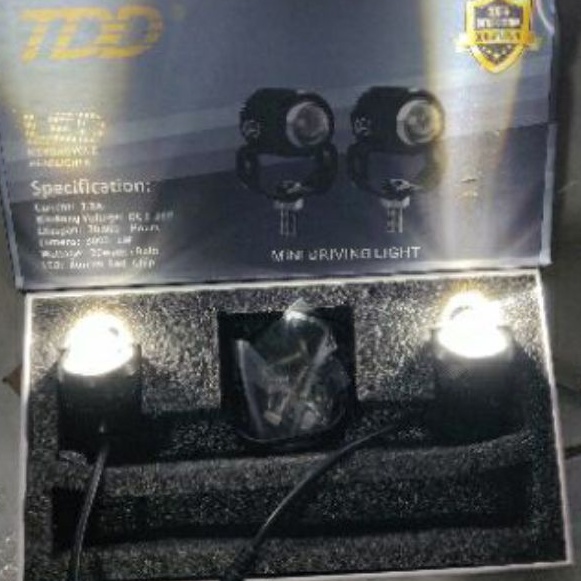TDD mini driving lights pair premium led HIGH GRADE V1 | Shopee Philippines