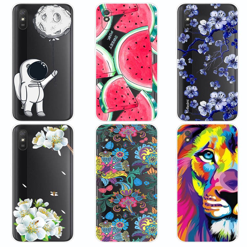 Xiaomi Redmi 9A 9i 9AT Case Cartoon Soft TPU Silicone Casing Mobile ...