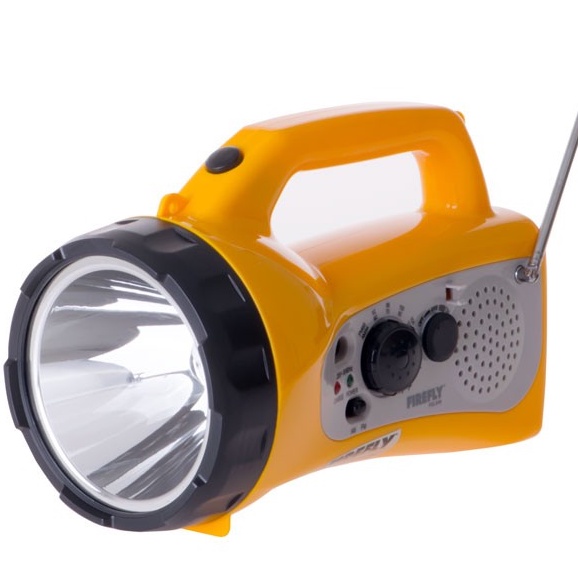 Firefly Powerful LED Torch Lamp with AM/FM Radio - FEL548 | Shopee ...