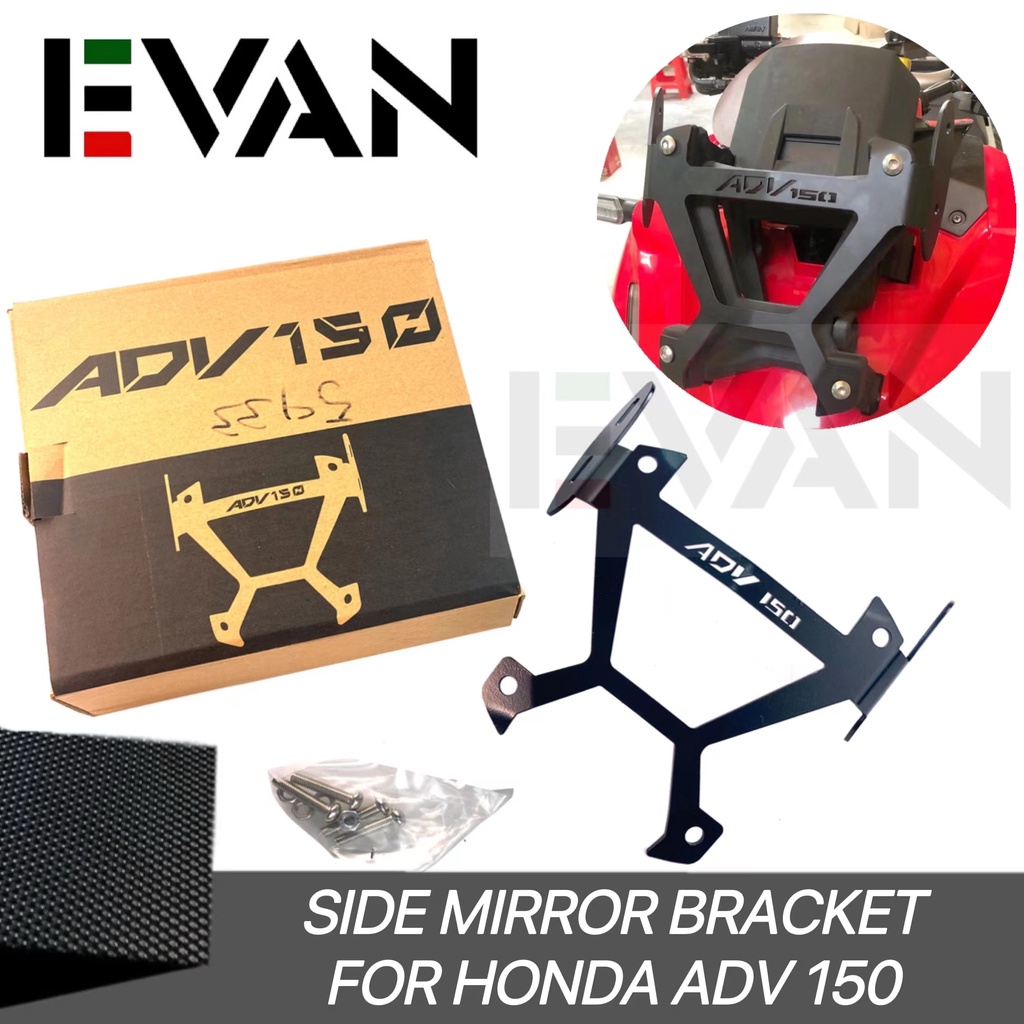 Honda ADV 150 Bracket For Side mirror Bracket/ Visor Windshield Bracket ...