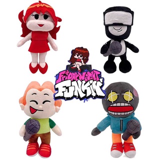Friday Night Funkin Kids Plush Toys Fnf Girlfriend Captain Pico Whitty ...