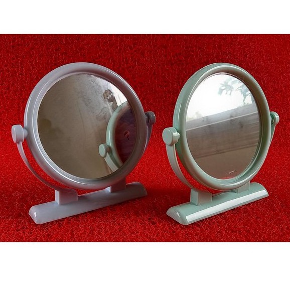 Mirror round shape with stand | Shopee Philippines