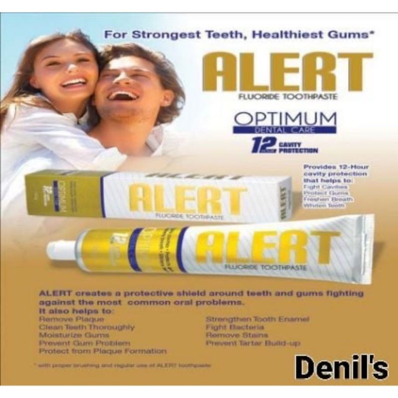Alert Toothpaste From PC Original Product Promo BUY 5 PCS GET A FREEBIE ...
