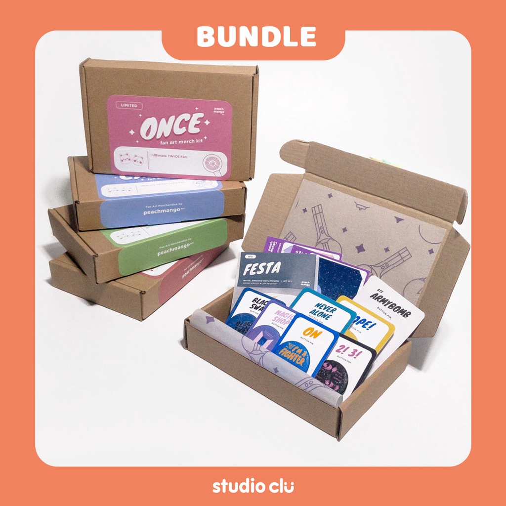KPOP Fan Art Merch Gift Bundle | BTS Blackpink Twice Mamamoo Seventeen ...