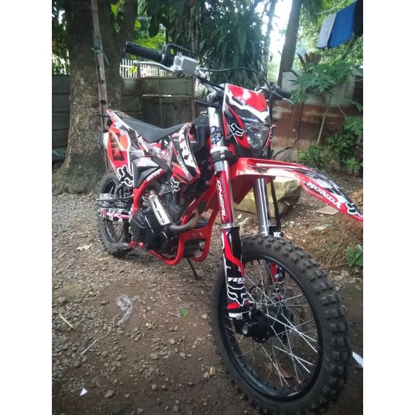 KRY 200/150 Decals FREE RIM STICKER | Shopee Philippines