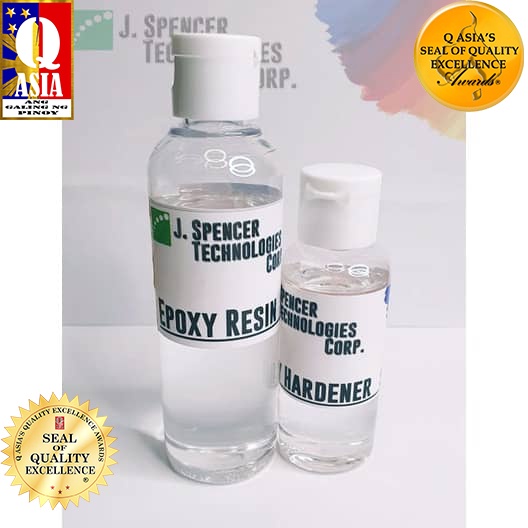 Mini Epoxy Resin 150ml Set (100ml Resin - 50ml Hardener) | Shopee ...
