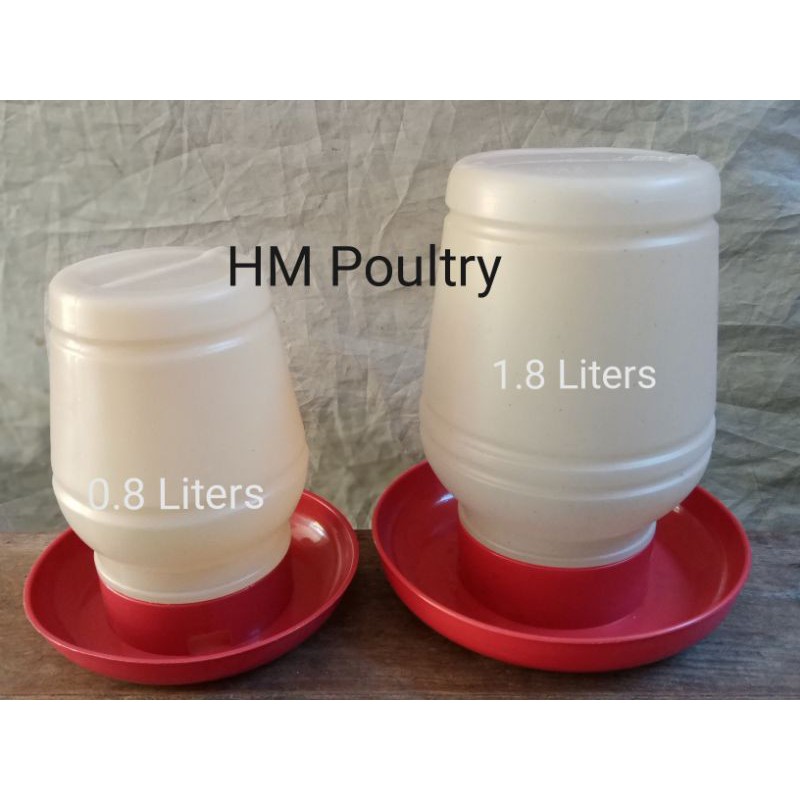 Plastic Poultry/Chicken Drinker/Waterer Ordinary | Shopee Philippines