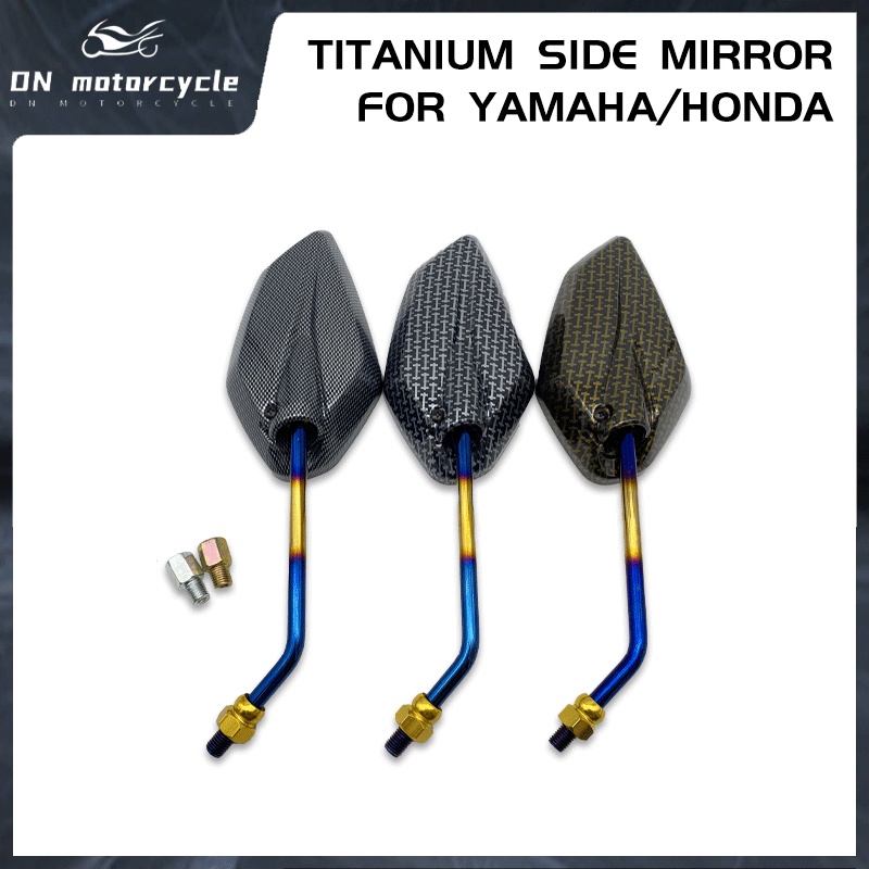 Titanium Side Mirror Long/Short Stem (Y+H) | Shopee Philippines