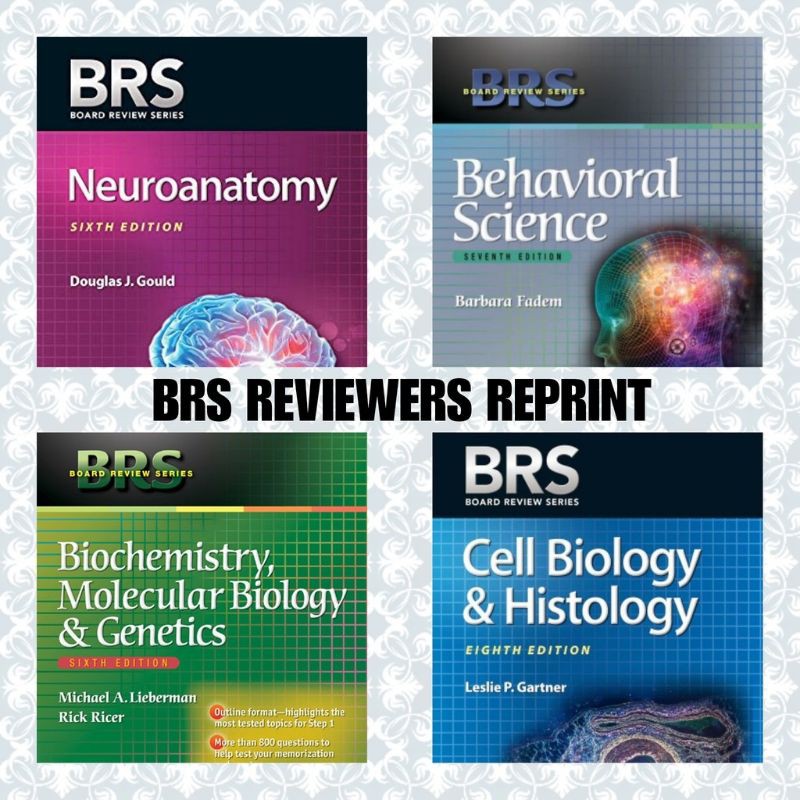 BRS Set - latest edition 10 books (pediatrics 2nd ed included) | Shopee ...