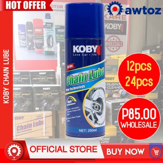 KOBY Chain Lube Oil Original 250ml (Wholesale) KB-WS1010 | Shopee ...