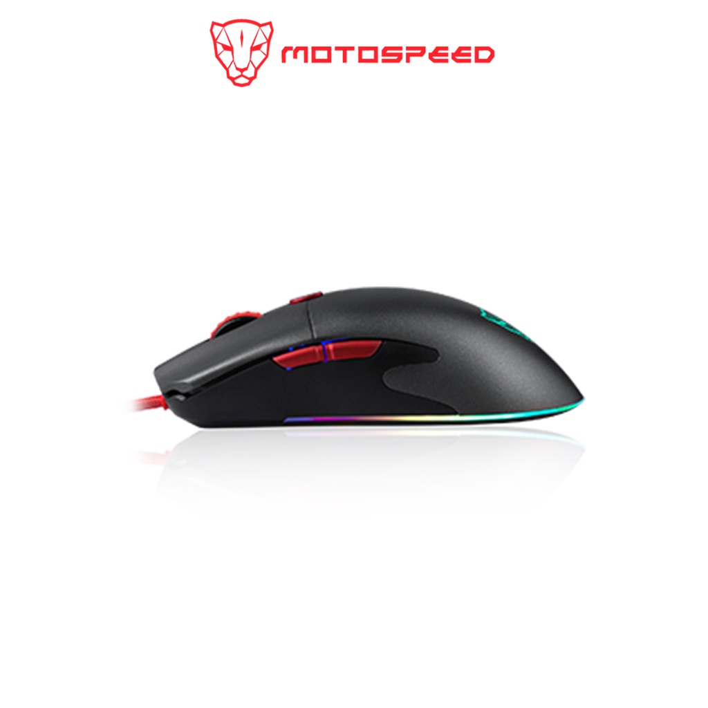 MotoSpeed V400 Gaming Mouse | RGB Backlight | Micro Switch, USB Refresh ...