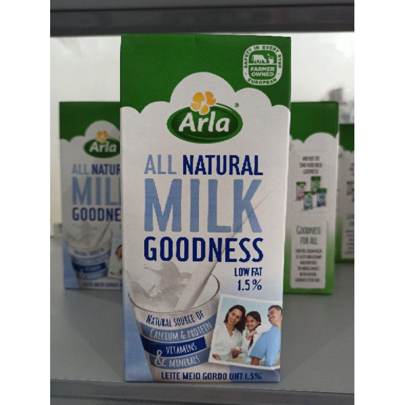 ARLA "Low Fat" Fresh Milk 1L - Lynderm Store