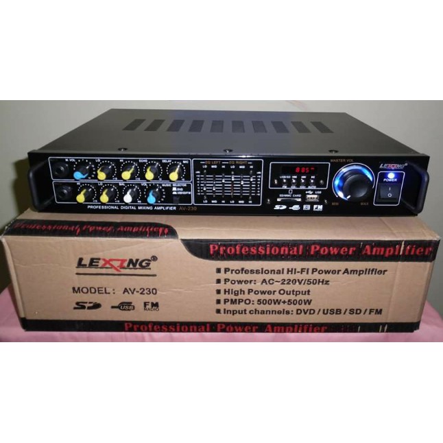 Lexing Amplifier AV-230BT | Shopee Philippines