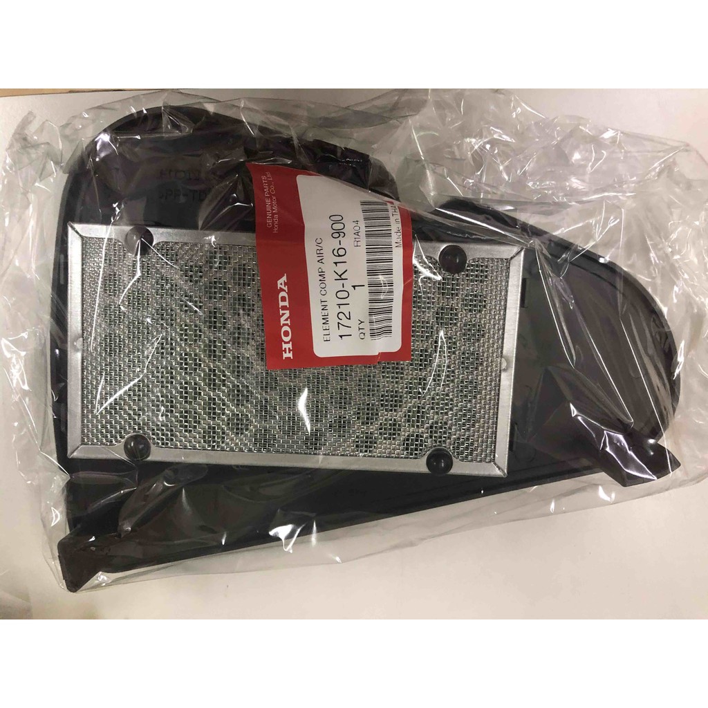 Honda Genuine Air Filter for Zoomer / Beat Fi V1 & V2 17210k16900 ...