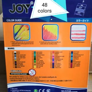 Joy colored pencils 24 / 36 / 48 pieces | Shopee Philippines