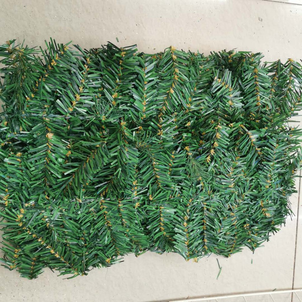 2.7m Christmas decoration garland green rattan wreath Decorative WXR ...