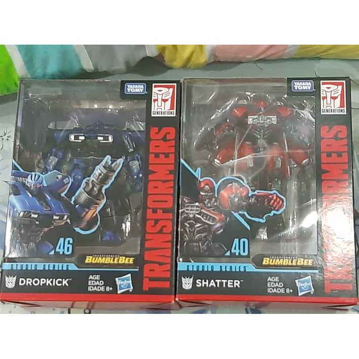 Transformers Studio Series Bumblebee Movie: Dropkick & Shatter Set ...