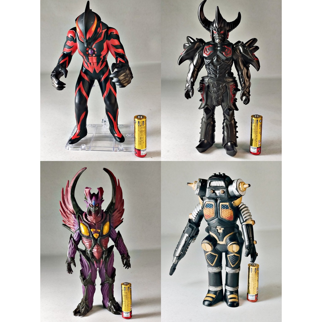 ULTRAMAN KAIJU VINYL FIGURE ASSORTED JAPAN SURPLUS 7 INCHES (2ND BATCH ...
