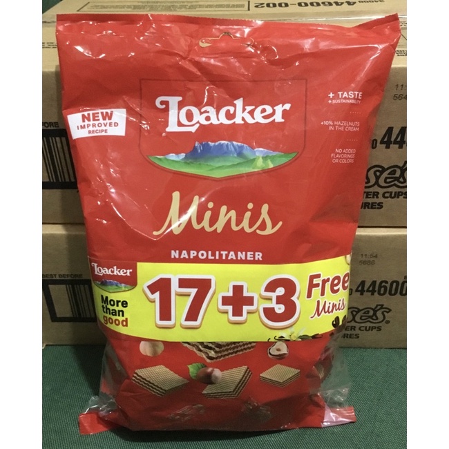 Loacker Minis Napolitaner 200g 20 Pieces | Shopee Philippines