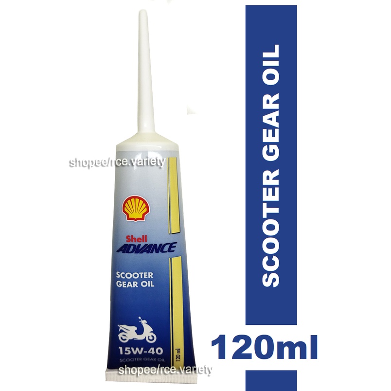 SCOOTER Gear Oil - Shell Advance 15W-40 (120ml) | Shopee Philippines